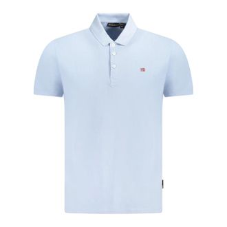 Napapijri Homme, Tops, Bleu, Taille: S Ealis Piqu&eacute; Polo Manches Courtes