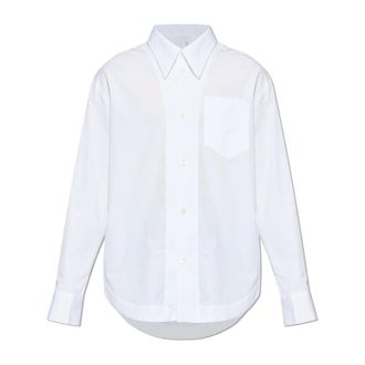 Ami Homme, Chemises, Blanc, Taille: L Pocket Shirt