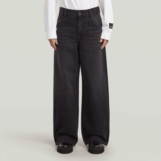 G-Star D25286-D933 SKATER HIGH LOOSE-H552 WORN IN BLACK RELIC