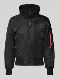 Alpha Industries Bomberjacke mit Rei&szlig;verschlusstasche am &Auml;rmel