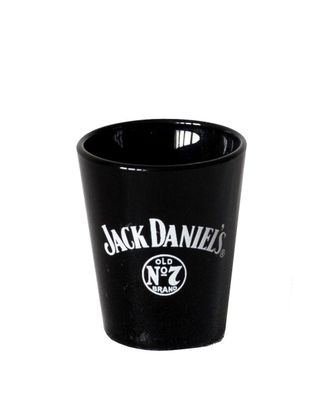 Jack Daniels Jack Daniel s Shot schwarz Glas 8535jd Offizielles Lizenzprodukt