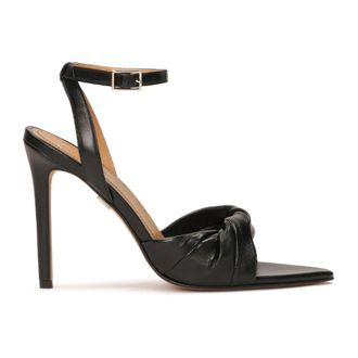 Kazar Ledersandalen mit verl&auml;ngerten Nasen - - Shoes - Damen - Schwarzk - 38 EU