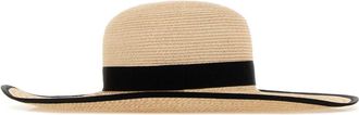 Agnona CANAPA Sun Hat - Beige