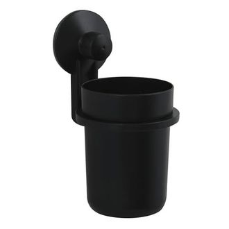 MSV Zahnbürstenhaken schwarz matt, Noir Mat