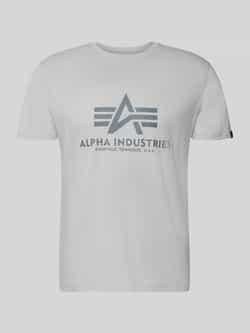 Alpha Industries T-Shirt mit Label-Detail Modell BASIC
