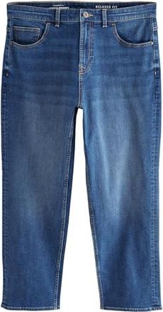 Next Jean Extensible pour Homme, Coupe Classique, Mélange de Matières à Haute Teneur en Coton Blue Authentic 46