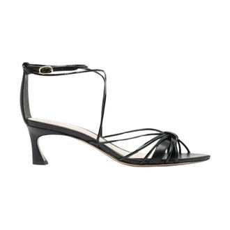 Alexandre Birman Nappa Kiss Leder Sandalen - - Shoes - Damen - Schwarzk - 39 EU