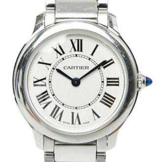 Cartier Pre-owned Vintage Wristwatch - - Pre-owned - Damen - Wei&szlig; - ONE SIZE