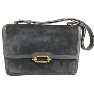 Herm&egrave;s Pre-owned Leder Schultertasche - - Pre-owned - Damen - Grau - ONE SIZE