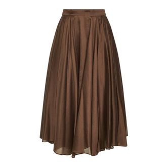 Blanca Vita Femme, Jupes, Brun, Taille: 40 FR Gaudia Midi Skirt