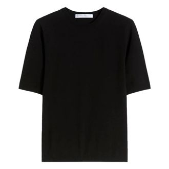 Max Mara Maglia in viscosa stretch - - Tops - Damen - Schwarzk - S