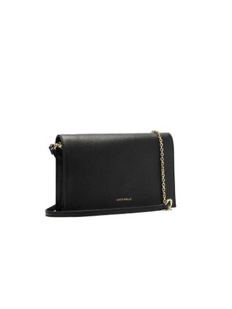Coccinelle Womens Mini Handbag Black Genuine Leather Bags - Handbags