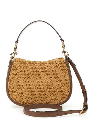 Etro Womens Shoulder Bag Pony, Beige Viscose