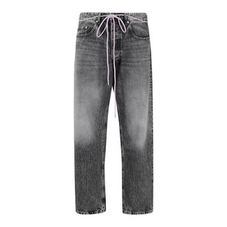 Icon Denim Los Angeles Klassische Denim Jeans f&uuml;r M&auml;nner - - Jeans - Herren - Grau - W33