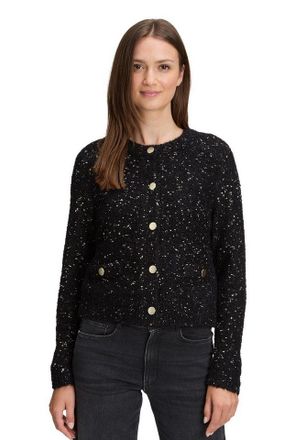 Betty&Co Strickjacke Damen mit Lurexfaden (1-tlg)