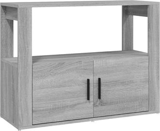 vidaXL Sideboard Grau Sonoma 80x30x60 cm Holzwerkstoff Vidaxl