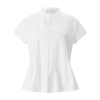 Hemisphere Femme, Blouses et Chemises, Blanc, Taille: 38 FR Blouses