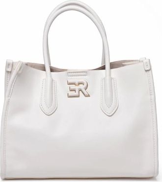 Ermanno Scervino Femme, Sacs, Blanc, Taille: ONE Size Tote Tiny