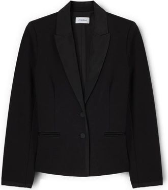 Motivi Femme, Vestes, Noir, Taille: 40 FR Milano Stitch Blazer