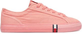 Tommy Jeans Sneakers aus Stoff Archive Vulc Y2K Washed Canvas EN0EN02957 Rosa