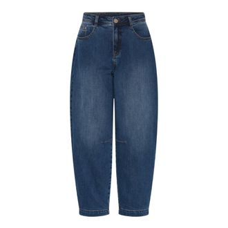 C.Ro Wide Jeans - Femme - Jeans - Bleu - Taille: 42 FR