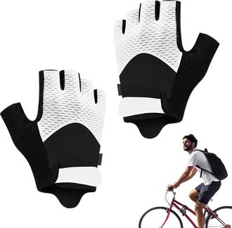 Generico Trainingshandschuhe, Gewichtheber-Handschuhe, atmungsaktive Trainingshandschuhe zum Gewichtheben, leichte und gepolsterte Handfl&auml;chenschutzhandschuhe
