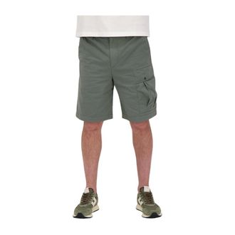 C.P. Company C.p. Company, Homme, Shorts, Vert, Taille: XL 50 Fili Stretch Loose Lens Cargo Shorts