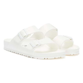 Birkenstock Womens Arizona EVA Sandalen - (Wei&szlig;)