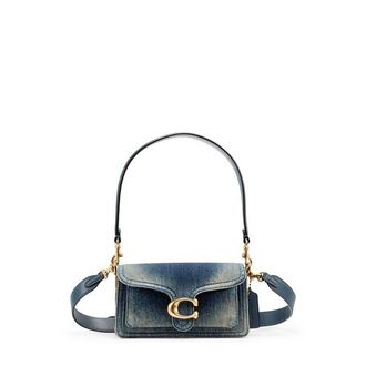Coach Sac &eacute;paule Tabby 20 en denim de coton r&eacute;g&eacute;n&eacute;r&eacute;