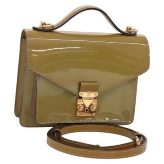 Louis Vuitton Pre-owned Leder louis-vuitton-Taschen - - Pre-owned - Damen - Gr&uuml;n - ONE SIZE