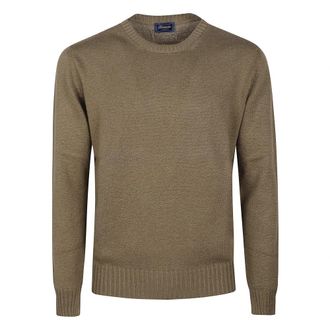 Drumohr Homme, Pulls, Vert, Taille: M Pull ras du cou