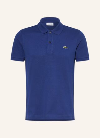 Lacoste Piqu&eacute;-Poloshirt Slim Fit blau