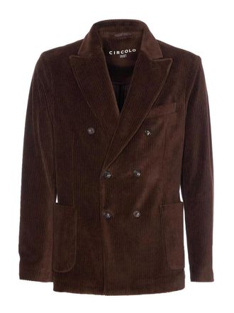 Circolo 1901 Blouson En Cuir - Marron