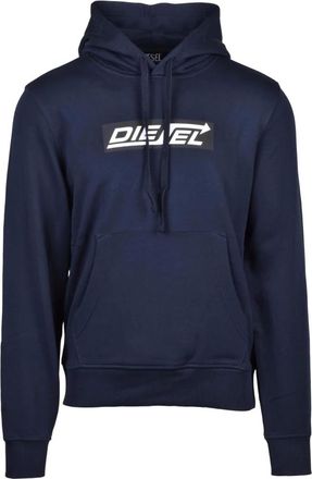 Diesel Homme, Sweatshirts et sweats &agrave; capuche, Bleu, Taille: M SweaT-shirt &agrave; capuche