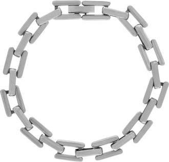 Dansk Copenhagen Passion Wasserdichtes Armband mit quadratischen Gliedern - - Accessories - Damen - Grau - ONE SIZE