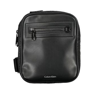 Calvin Klein Elegante urbane Umh&auml;ngetasche mit kontrastierenden Details - - Bags - Herren - Schwarzk - ONE SIZE