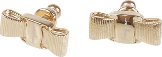 Ferragamo Femme, Accessoires, Jaune, Taille: ONE Size Vara Bow Earrings