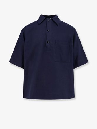 Hev&ograve; Montursi linen and viscose shirt - HEVO - gender_Man