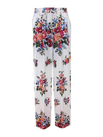 Dolce & Gabbana Pantalons D&eacute;contract&eacute;s - Blanc