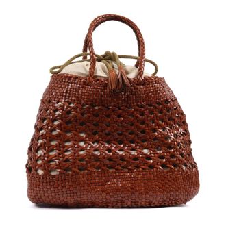 Dragon Diffusion Femme, Sacs, Brun, Taille: ONE Size Santa Cano Woven Tote