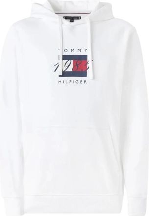 Tommy Hilfiger Herren, Sweatshirts & Hoodies, Wei&szlig;, LGr&ouml;&szlig;e