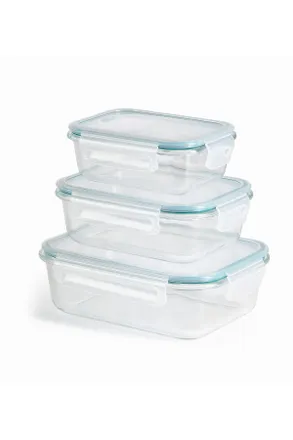 Gourmetmaxx Gourmetmaxx Frischhaltedosenset GOURMETmaxx, Grün, Transparent, Glas, 6-teilig, 1,04 L, 14.5x6.6x19.6 cm, Lfgb, hitzebeständig, lebensmittelecht, mikr