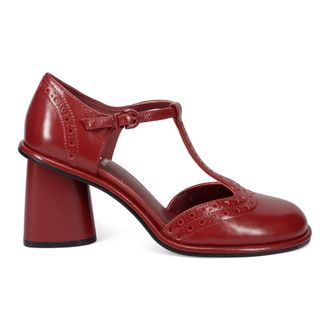 Jeannot Femme, Chaussures, Rouge, Taille: 37 EU Chaussures Élégantes à Talons Rouges