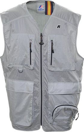 K-Way Homme, Vestes, Gris, Taille: 2XL Gilet sans manches Ripstop