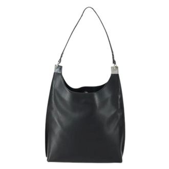 Ferragamo Sac bandouli&egrave;re en cuir Pre-owned - Femme - Pre-owned - Noir - Taille: ONE Size