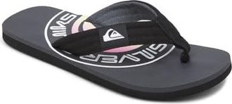 Quiksilver Homme Molokai Layback Tongs, Gris/Vert/Gris, 39 EU