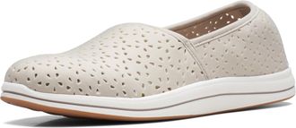 Clarks Damen Brise Emily Slipper, Light Taupe Synthetic, 40 EU Weit