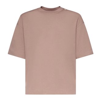 Emporio Armani Homme, Tops, Orange, Taille: XL T-shirt en jersey de coton