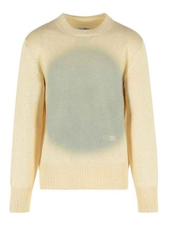 Maison Margiela Pull Col Rond - Jaune