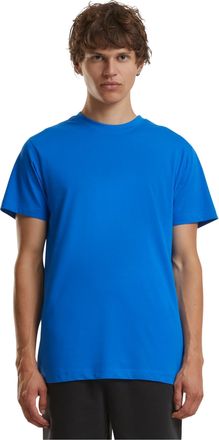 Build Your Brand Herren T-Shirt Round Neck, Männer Basic T-Shirt mit Rundhalsausschnit, Regular Fit, Baumwolle, Intenseblue, XXL
